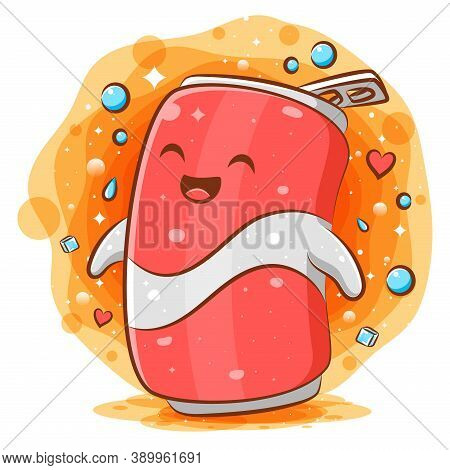 Cute Cola Can Cartoon Vector & Photo (Free Trial) | Bigstock