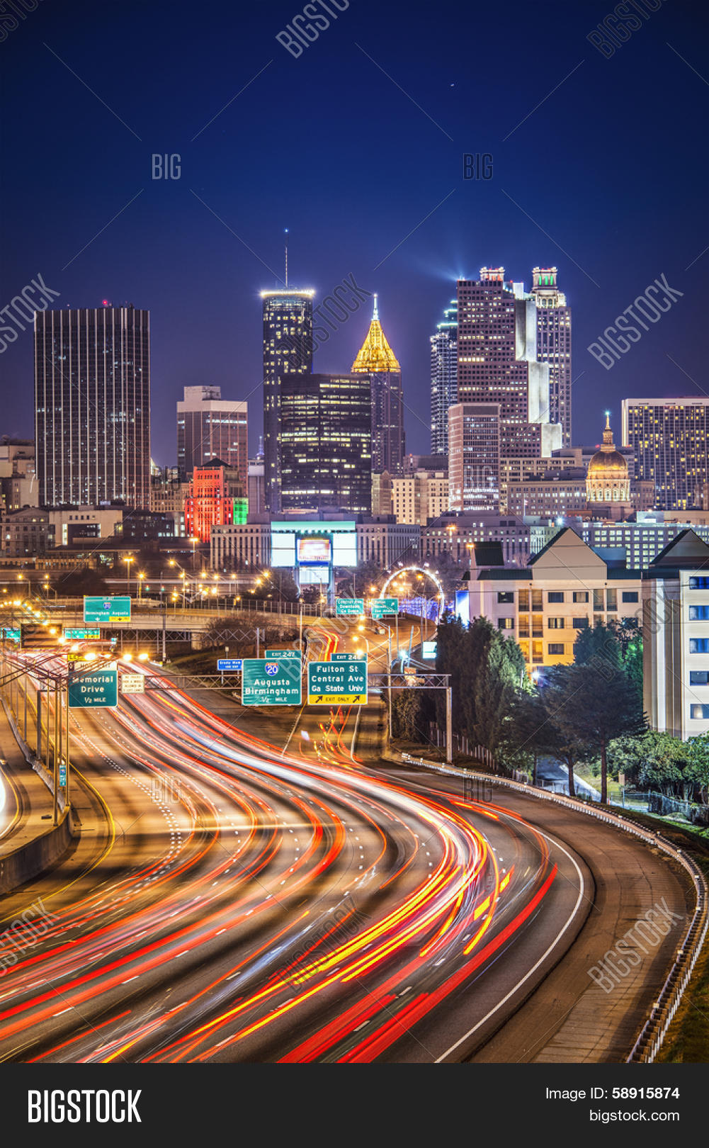 Atlanta, Georgia, USA Image & Photo (Free Trial) | Bigstock