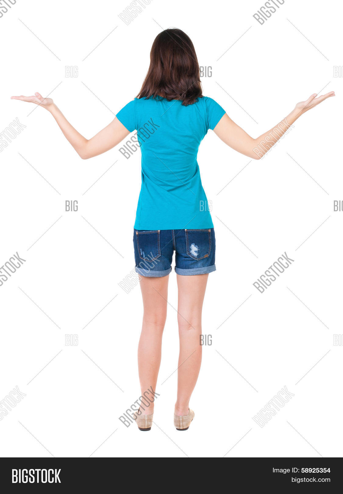 Back View Beautiful Image & Photo (Free Trial) | Bigstock