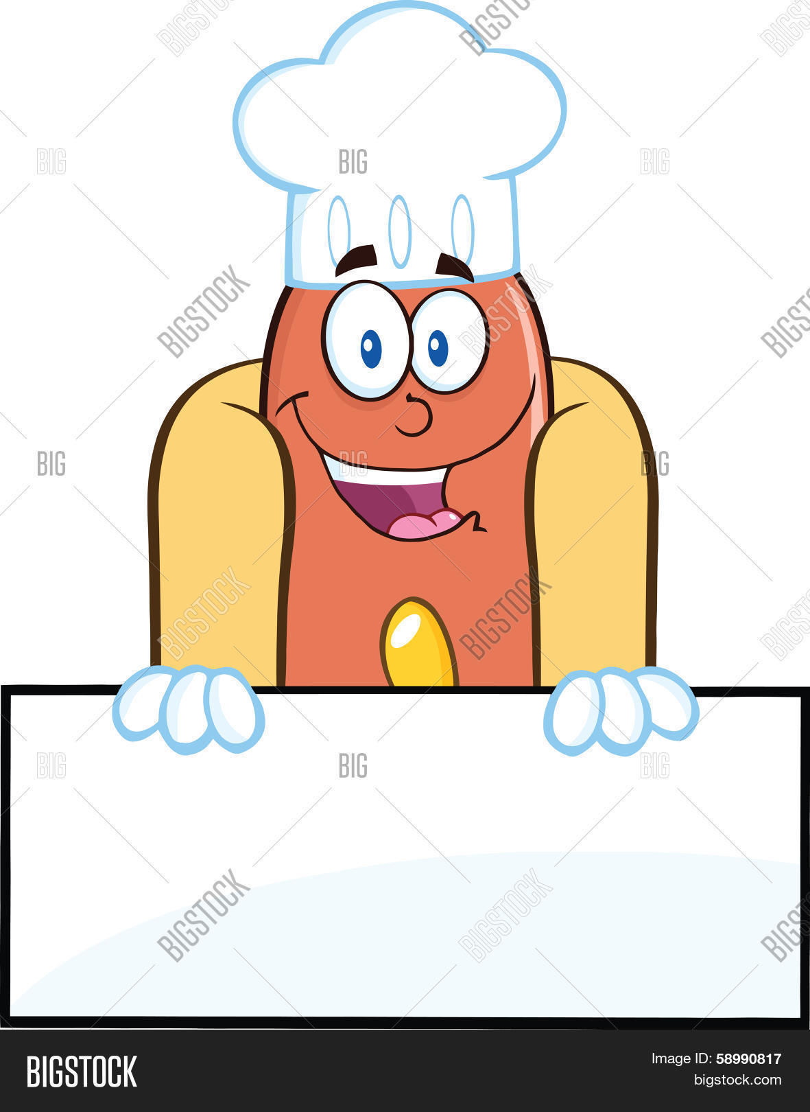Happy Hot Dog Chef Image & Photo (Free Trial) | Bigstock
