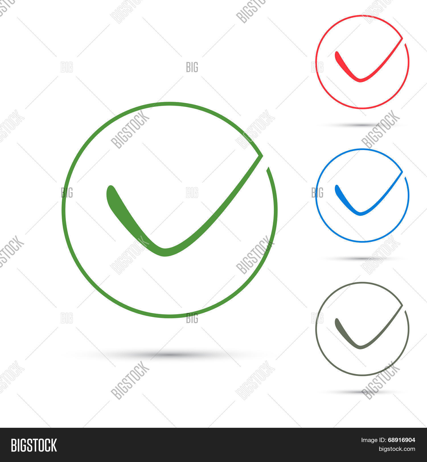 Positive Green Vector & Photo (Free Trial) | Bigstock