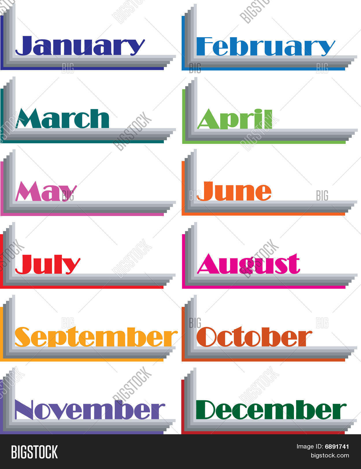 Months Year Image & Photo (Free Trial) | Bigstock