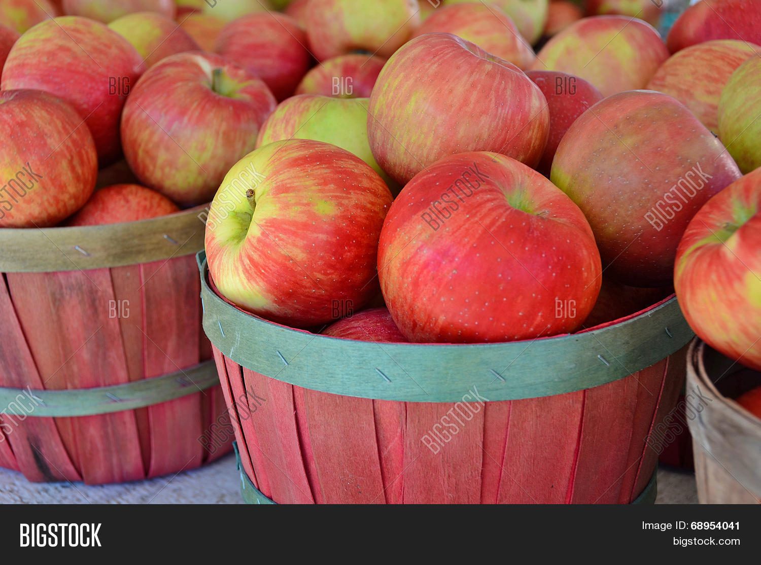 Apples Baskets Image & Photo (Free Trial) | Bigstock