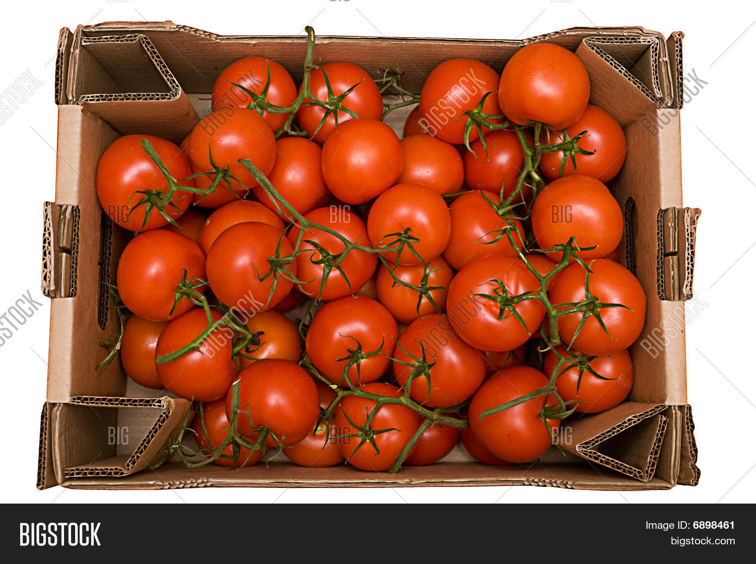 Tomatos Box Image & Photo (Free Trial) | Bigstock