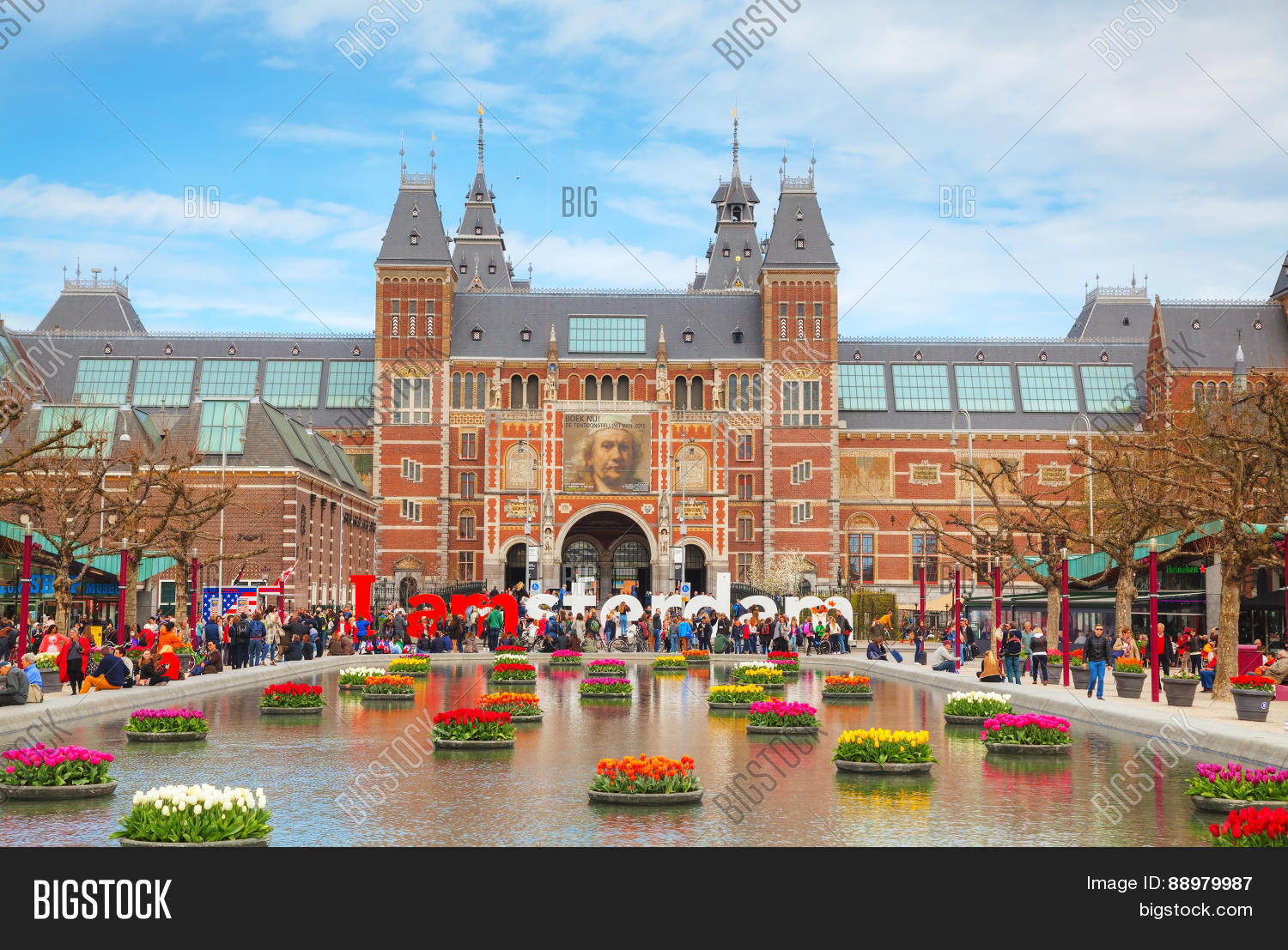 Amsterdam Slogan Crowd Image & Photo (Free Trial) | Bigstock