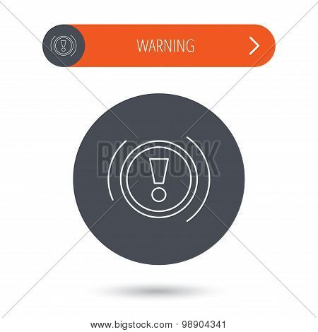 Warning Icon. Vector & Photo (Free Trial) | Bigstock