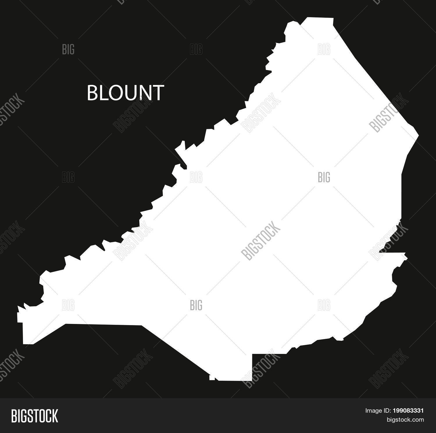 Blount County Map Image & Photo (Free Trial) | Bigstock