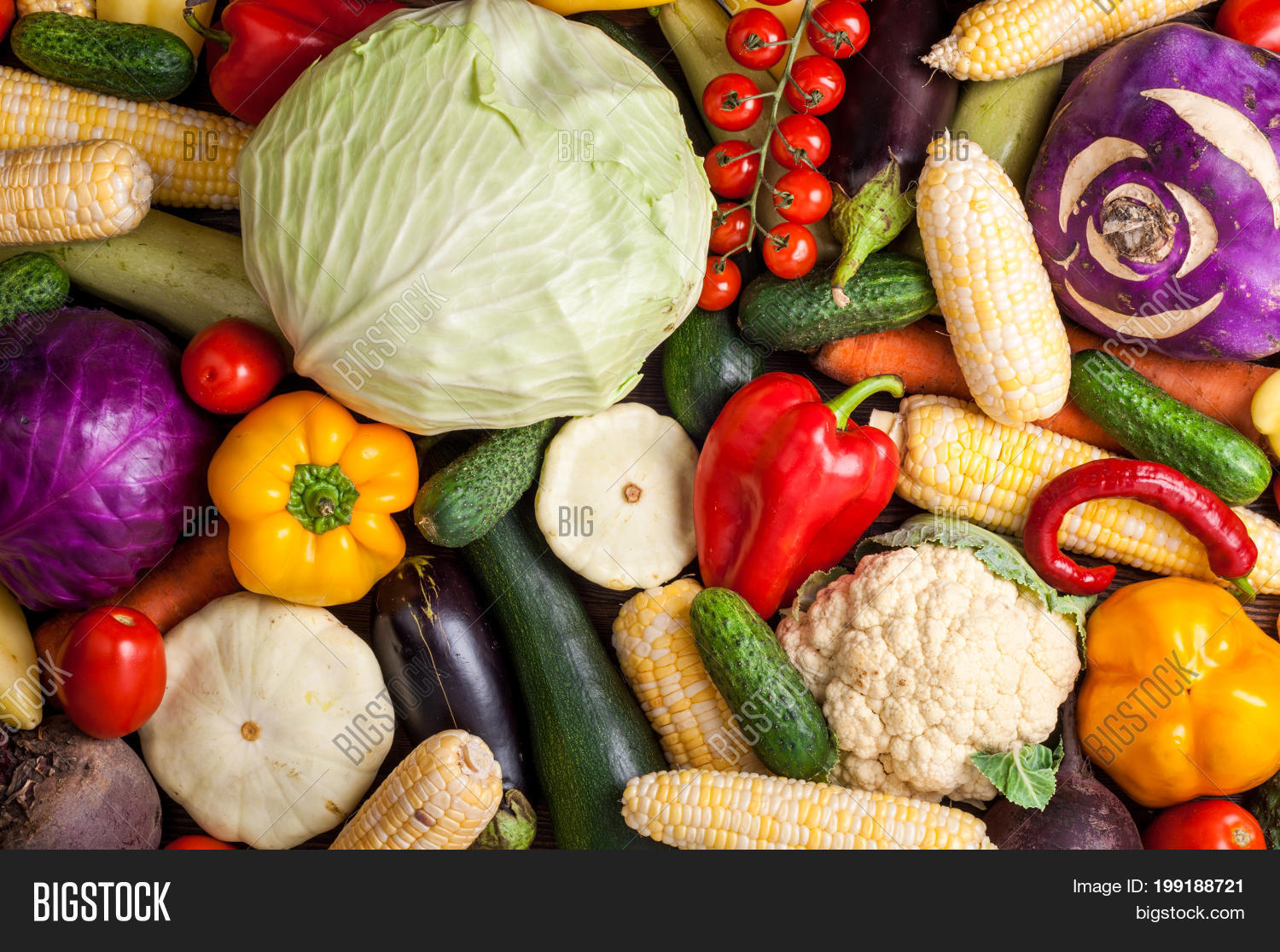 Vegetables Background Image & Photo (Free Trial) | Bigstock