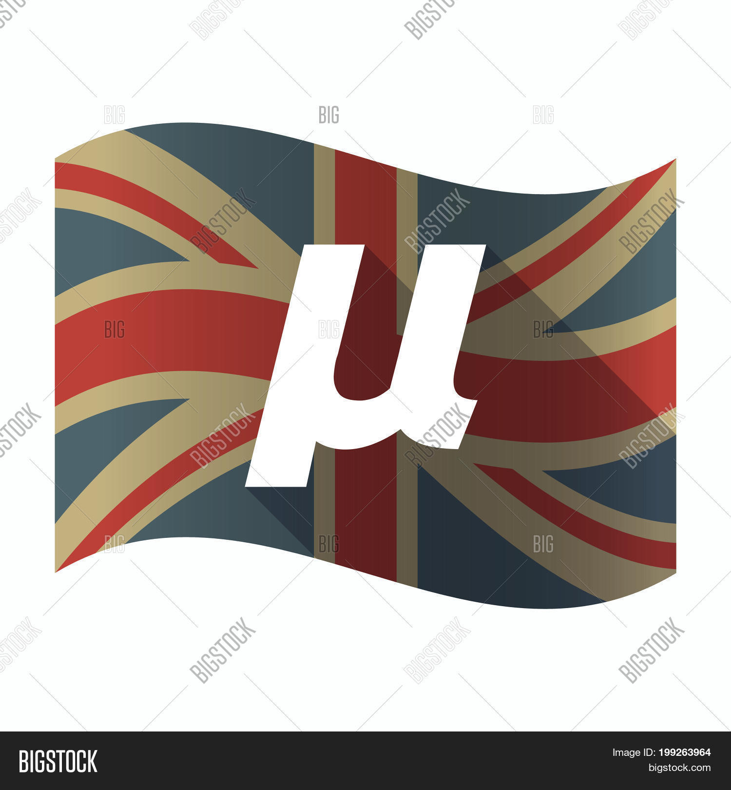 Isolated Uk Flag Vector & Photo (Free Trial) | Bigstock