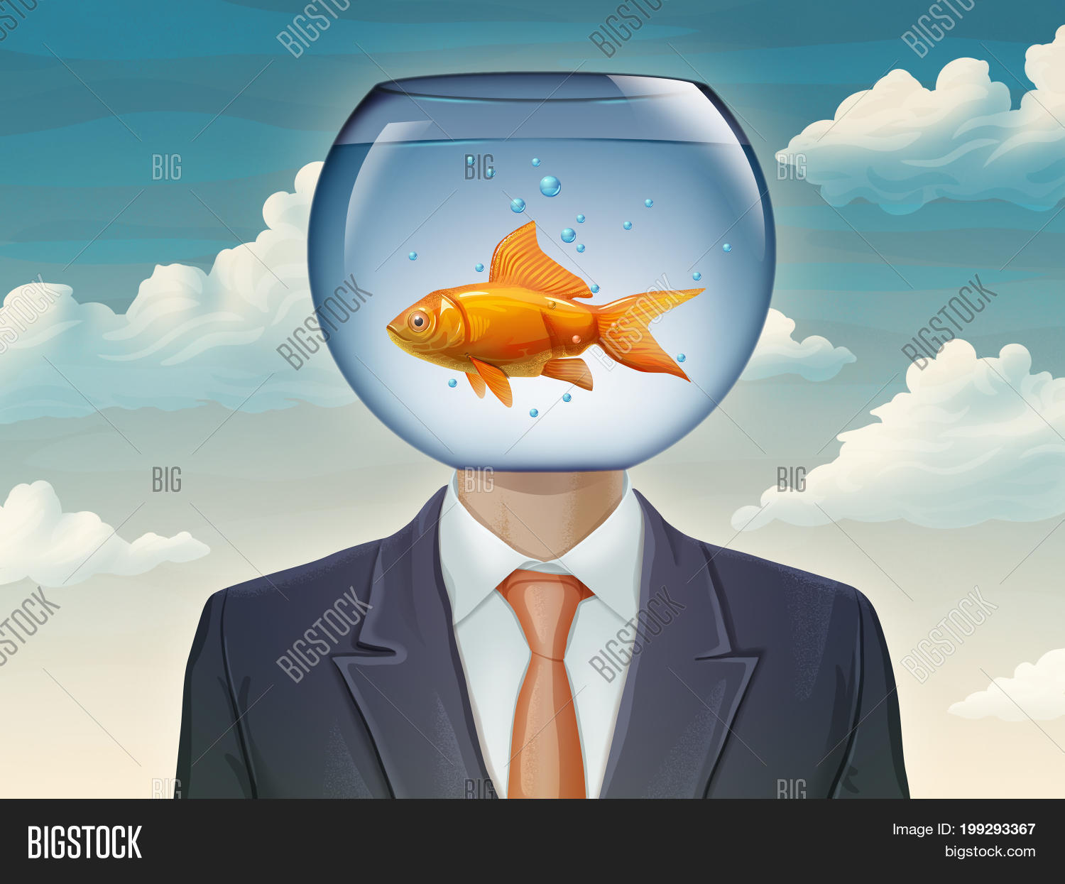 Businessman Fishtank Image & Photo (Free Trial) | Bigstock
