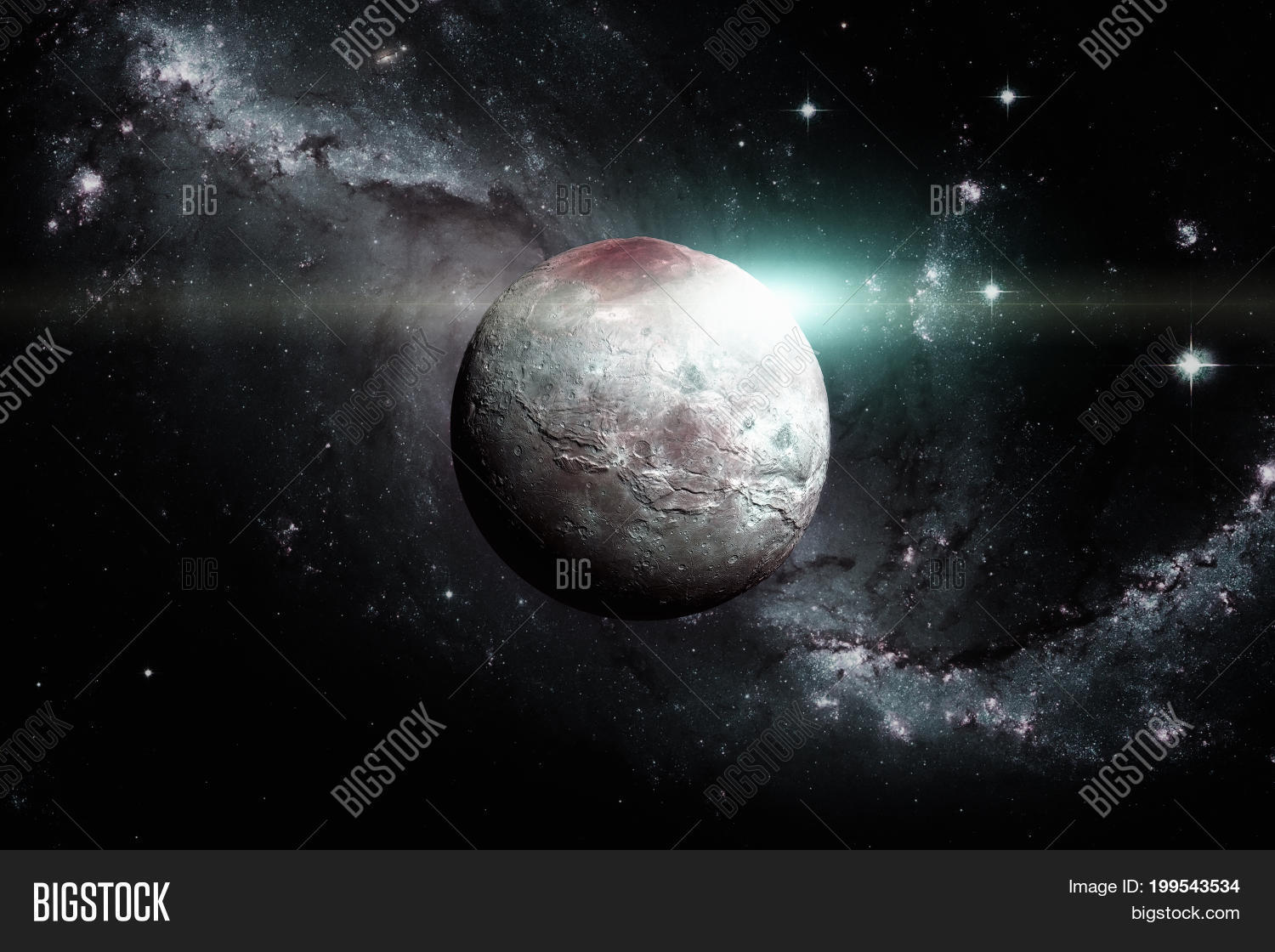 Charon Largest Moon Image & Photo (Free Trial) | Bigstock