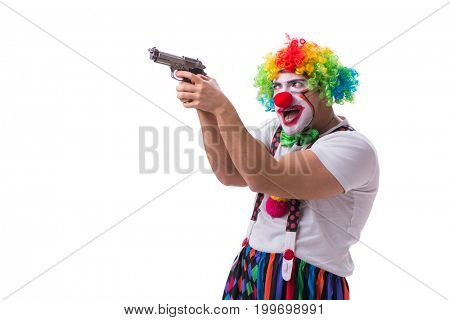 Funny Clown Gun Pistol Image & Photo (Free Trial) | Bigstock