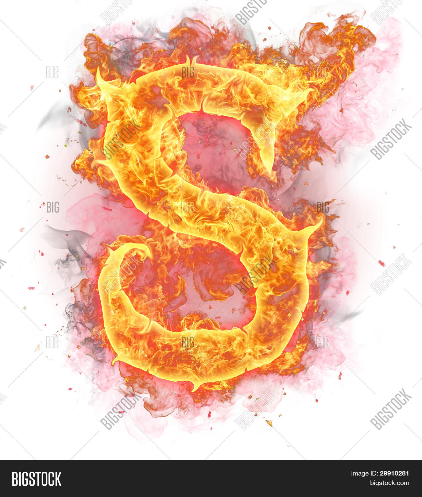 Fire Letters S