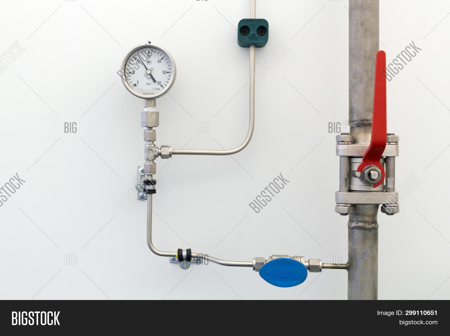 Steel Gas Pipes Valves Image & Photo (Free Trial) | Bigstock