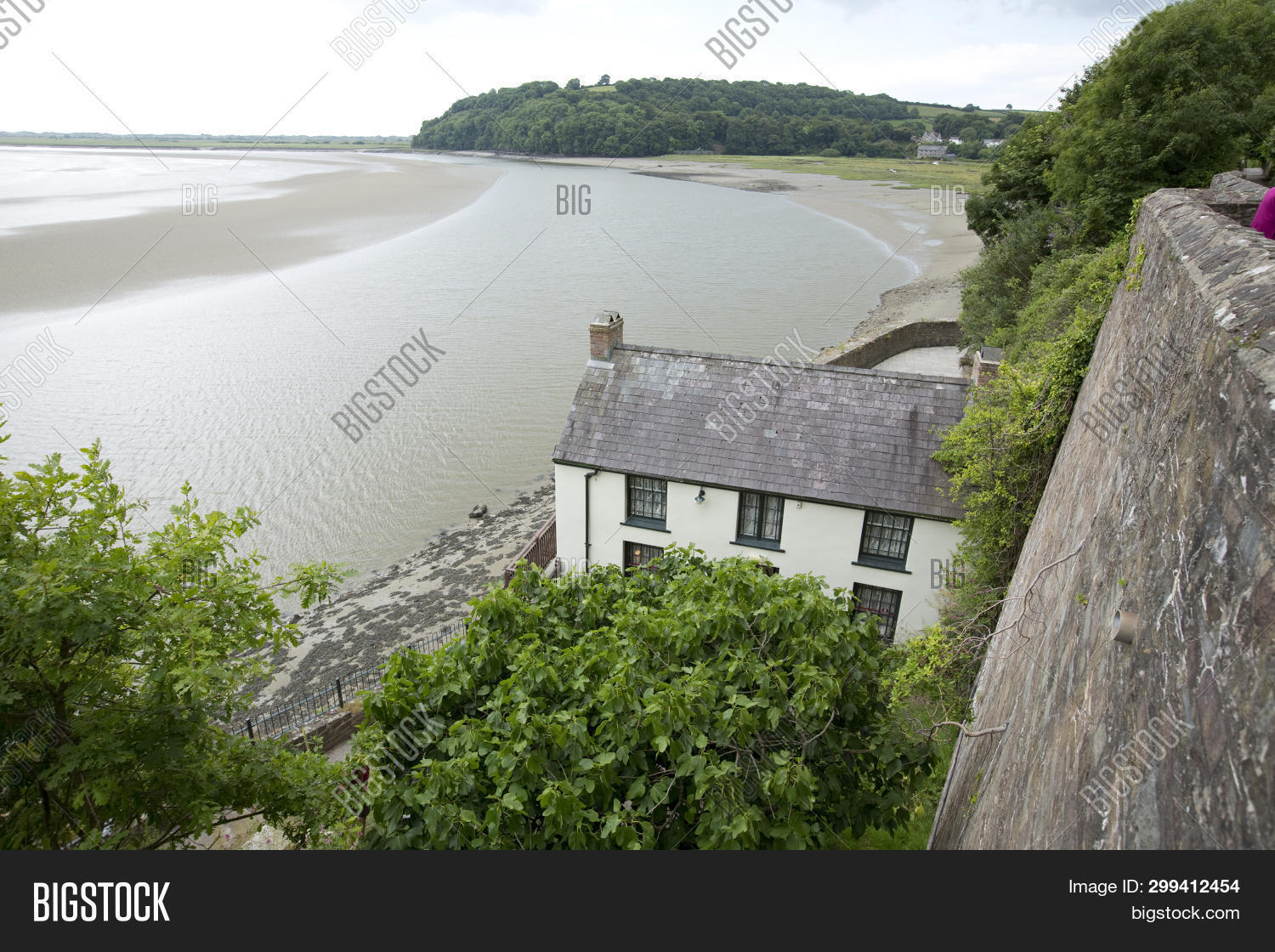 Laugharne, Wales, Uk, Image & Photo (Free Trial) | Bigstock