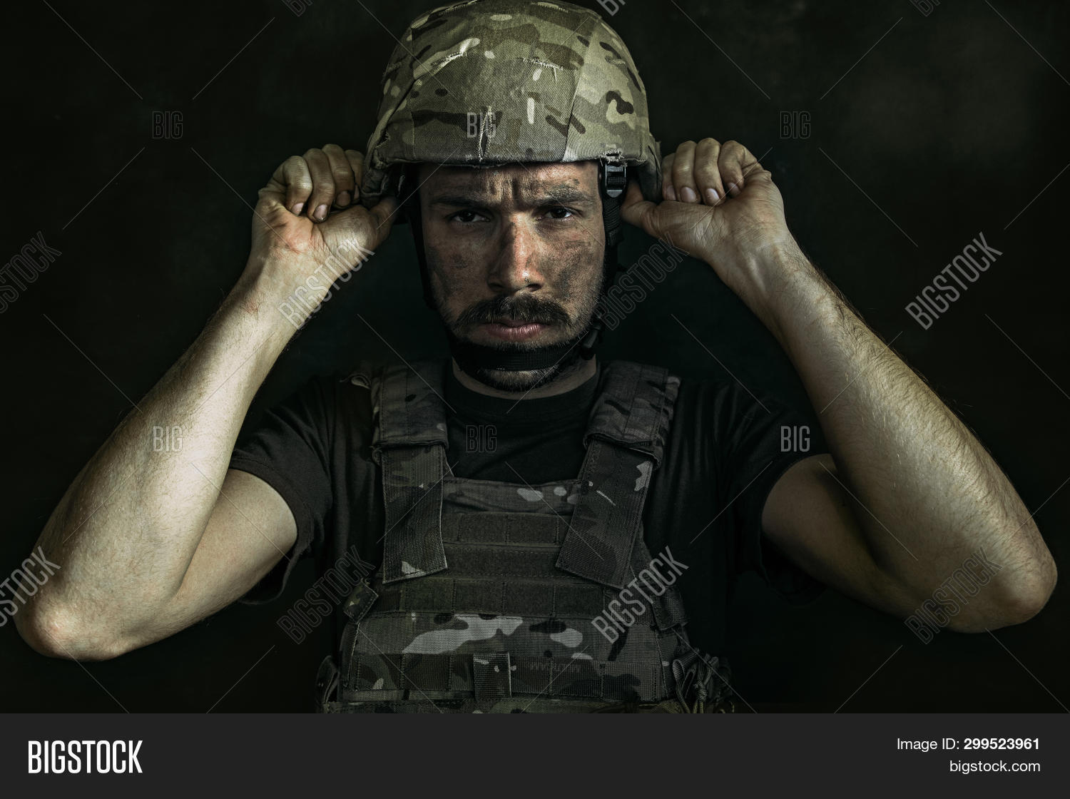 Ready Be Warrior. Half Image & Photo (Free Trial) | Bigstock