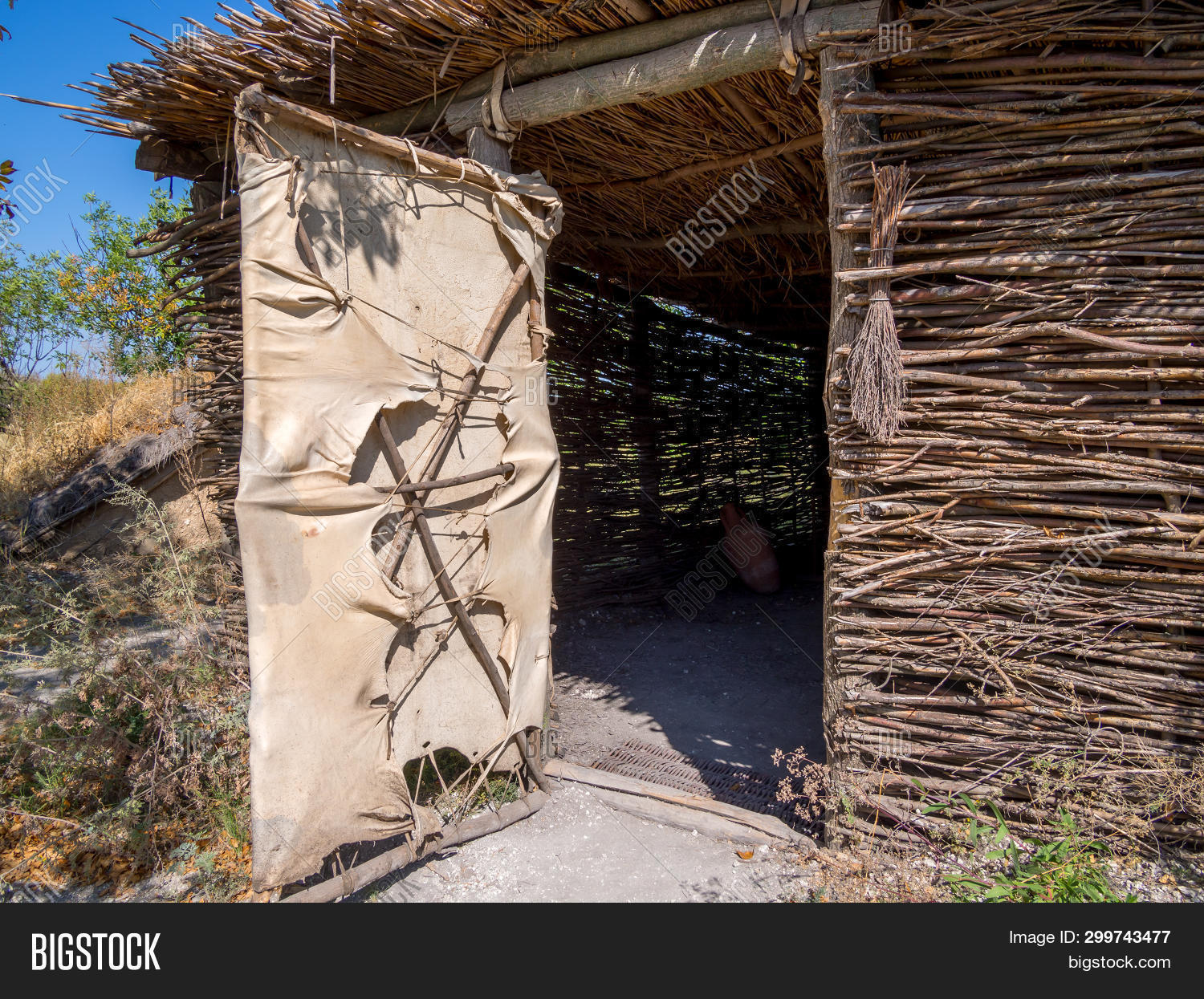 Entrance Hut Made Image & Photo (Free Trial) | Bigstock