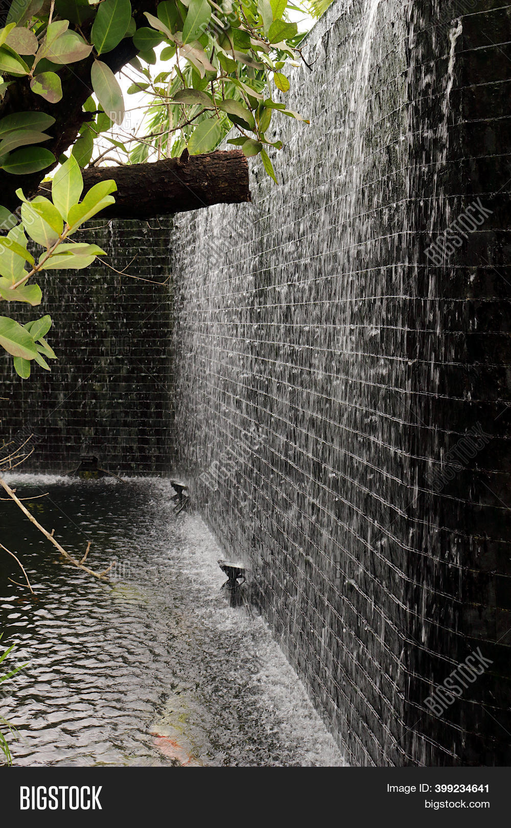 Picture Wall Waterfall Image & Photo (Free Trial) | Bigstock