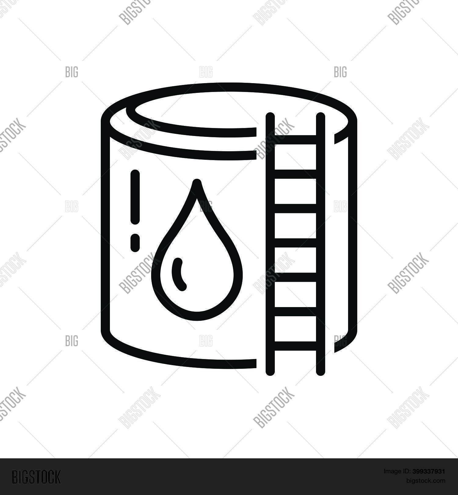 Black Line Icon Vector & Photo (Free Trial) | Bigstock