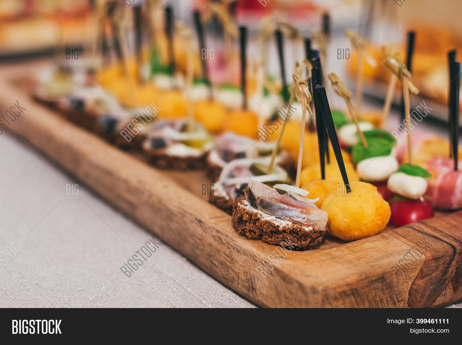 Catering Table Set Image & Photo (Free Trial) | Bigstock