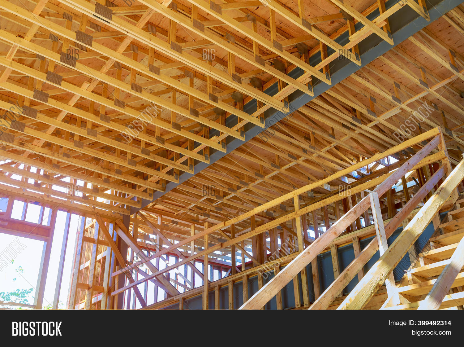 Wood Building Frame Image & Photo (Free Trial) | Bigstock