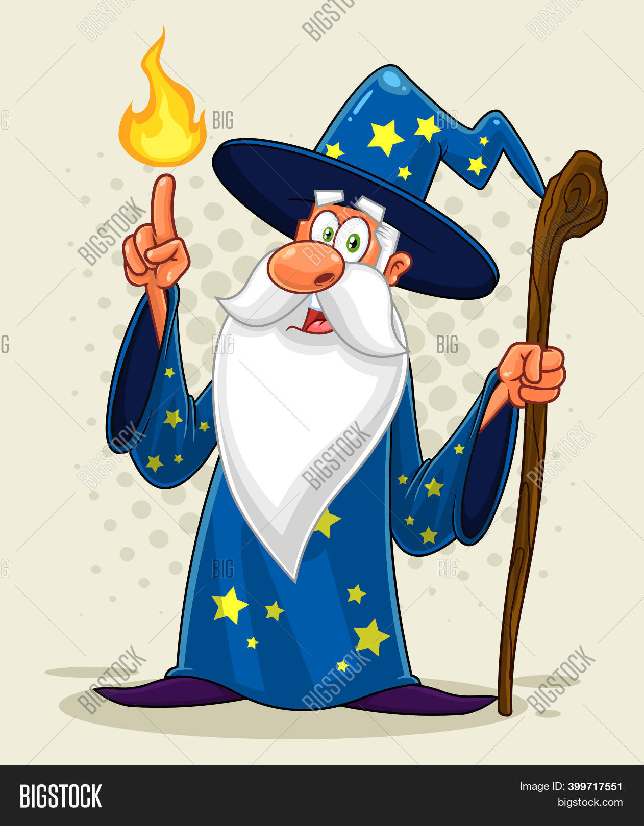 Old Wizard Cartoon Image & Photo (Free Trial) | Bigstock