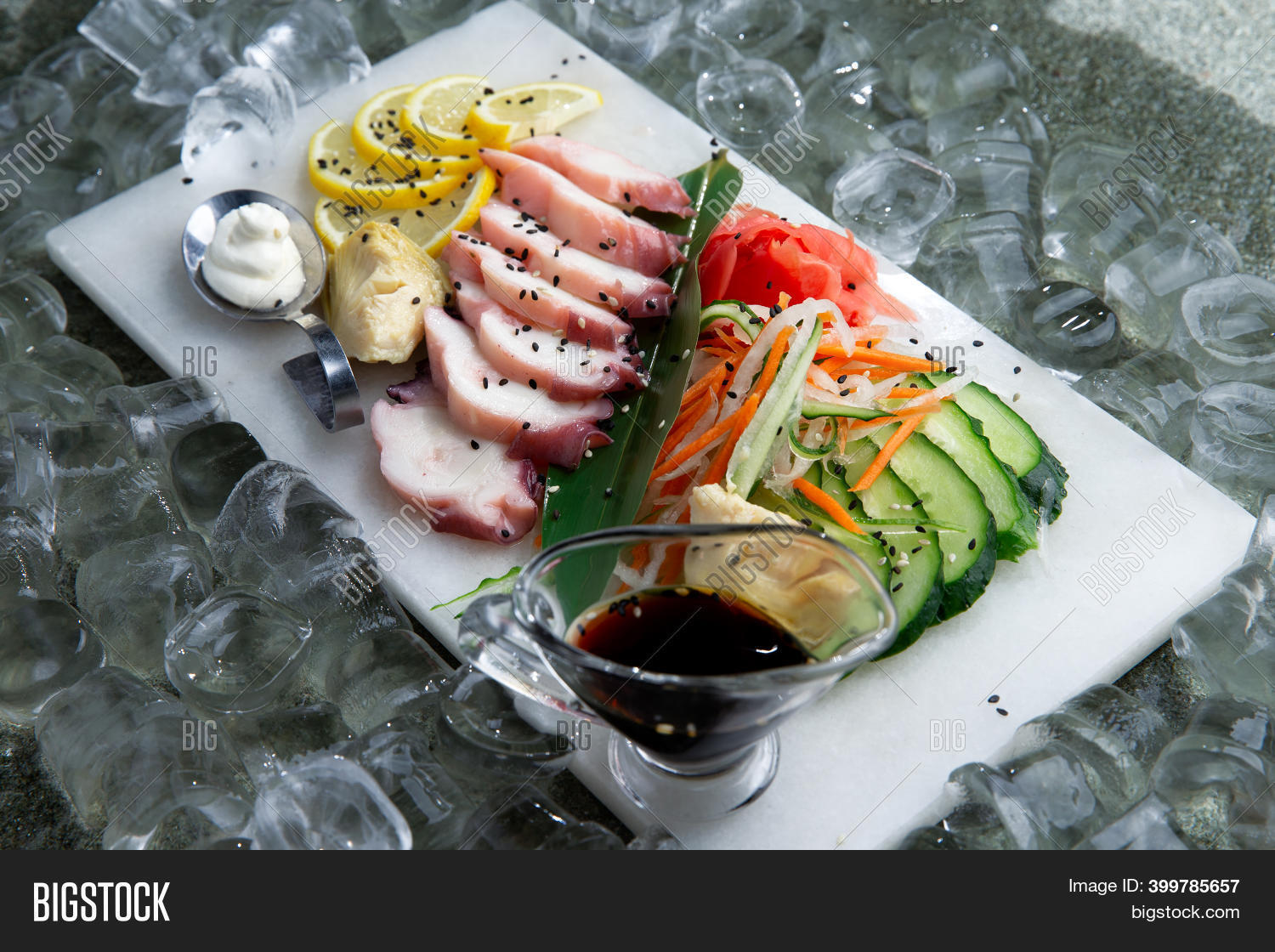 Octopus Sashimi Image & Photo (Free Trial) | Bigstock
