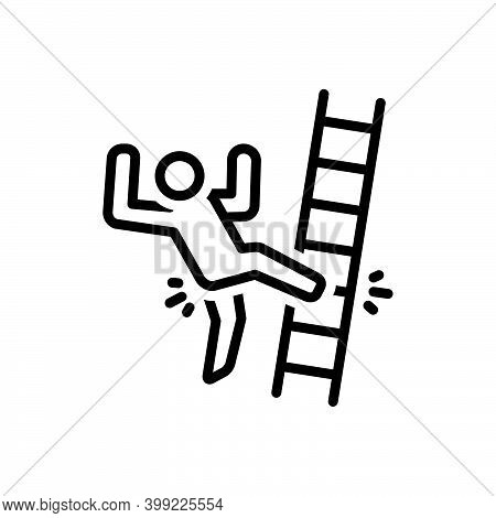 Black Line Icon Slip Vector & Photo (Free Trial) | Bigstock