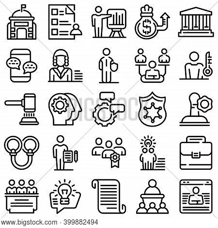 Authority Icons Set. Vector & Photo (Free Trial) | Bigstock