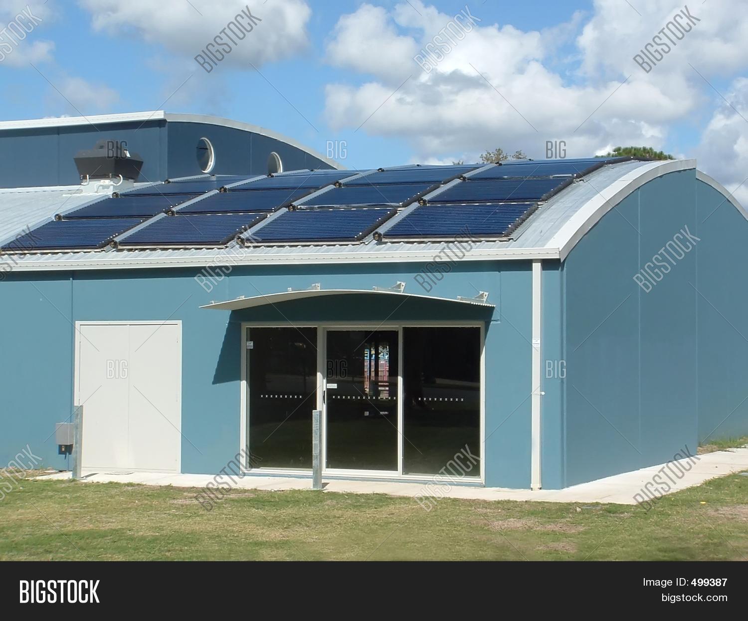 Solar Powered Building Image & Photo (Free Trial) | Bigstock