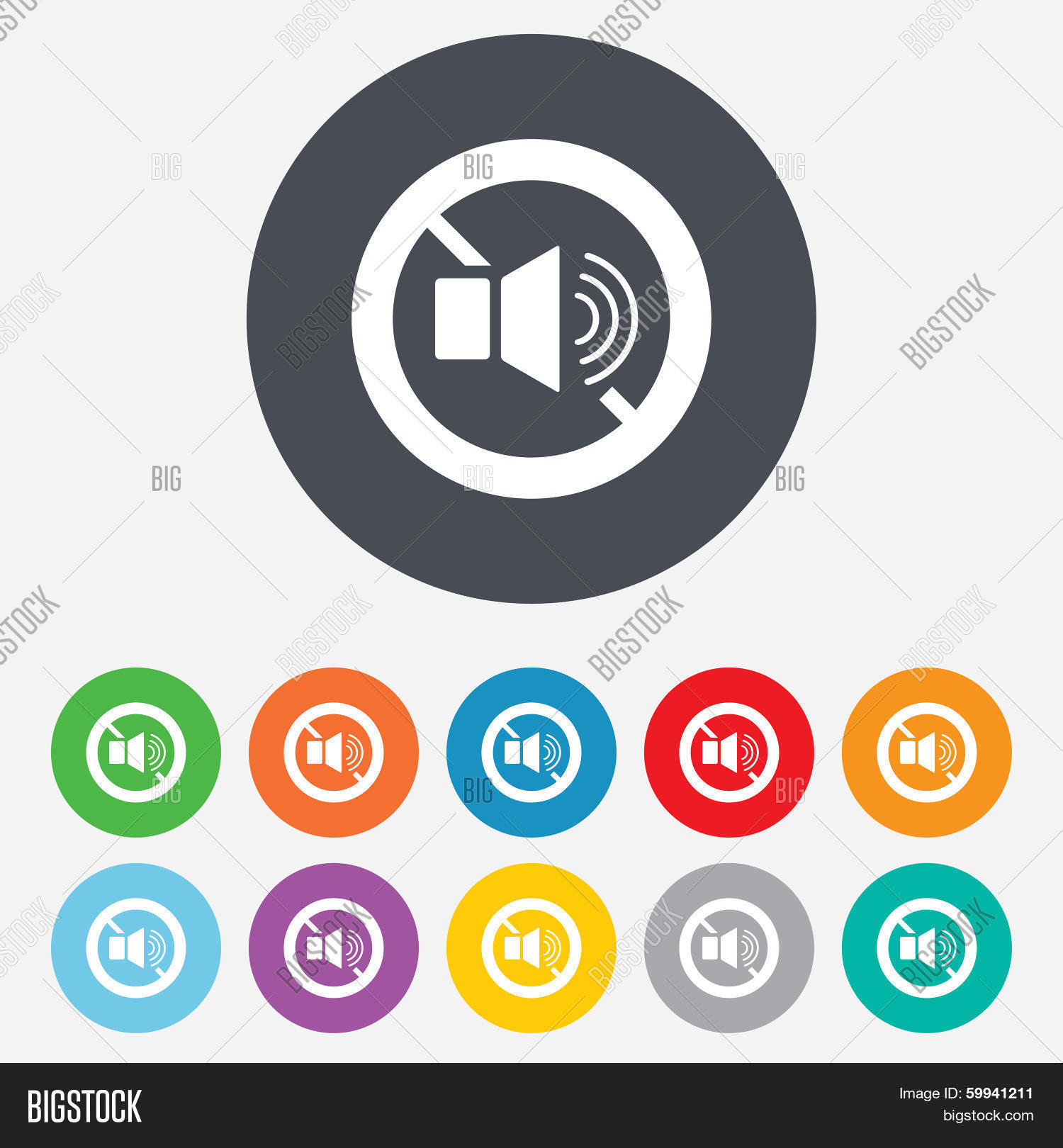 Speaker Volume Sign Vector & Photo (Free Trial) | Bigstock