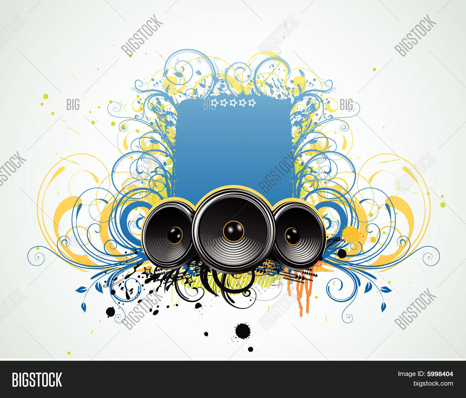 Music Frame Vector & Photo (Free Trial) | Bigstock
