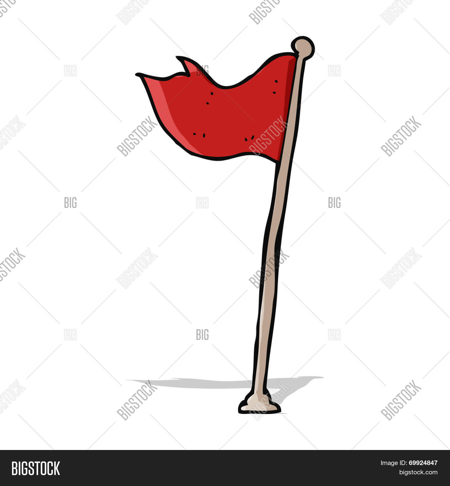 Cartoon Flag Vector & Photo (Free Trial) | Bigstock