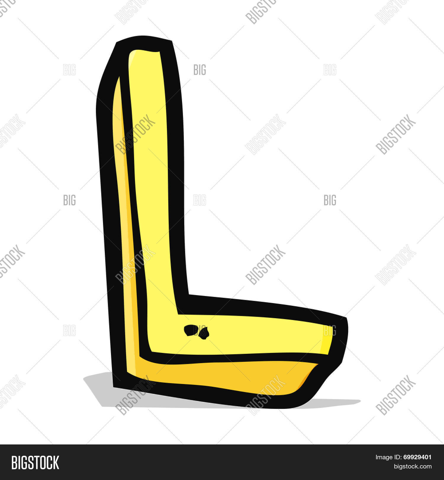 Cartoon Letter Vector & Photo (Free Trial) | Bigstock