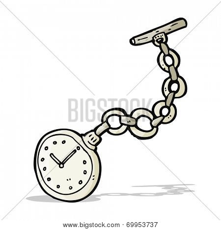 Cartoon Pocket Watch Vector & Photo (Free Trial) | Bigstock