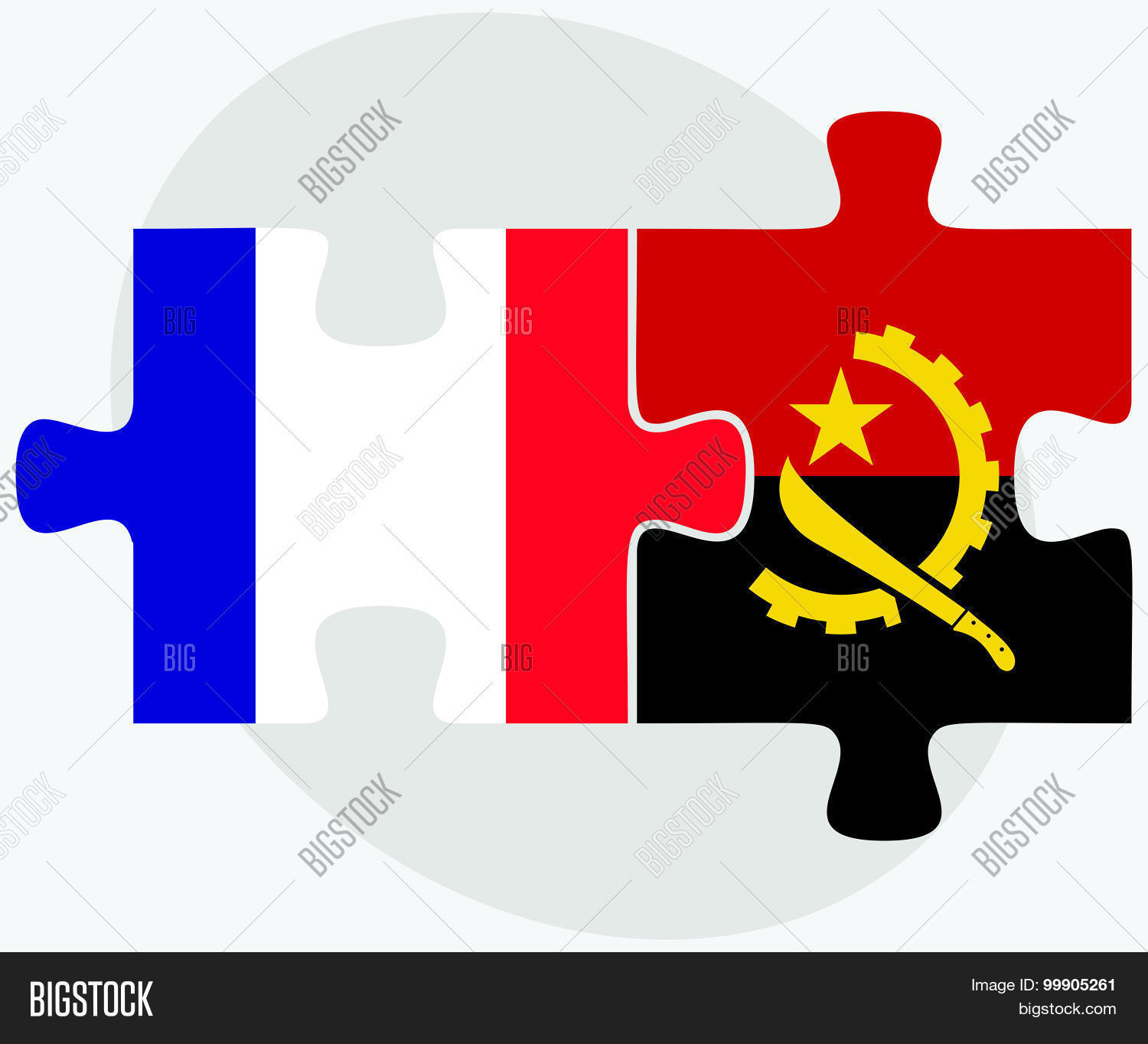 France Angola Flags Vector & Photo (Free Trial) | Bigstock