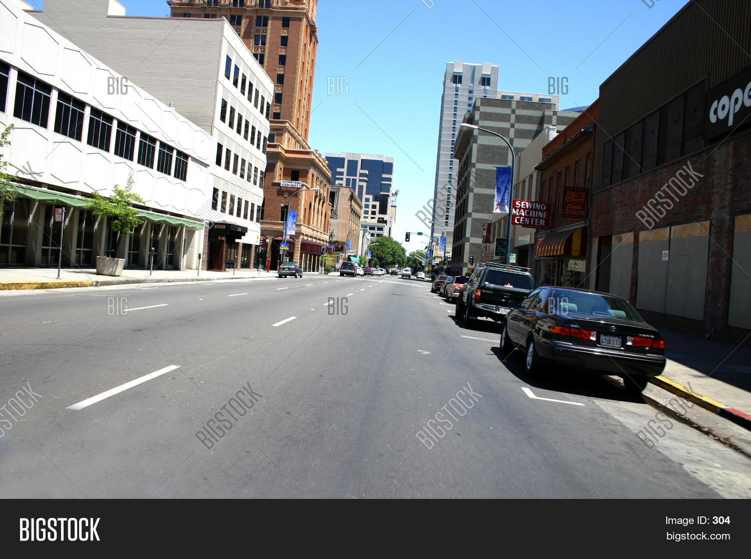 Downtown Street View Image & Photo (Free Trial) | Bigstock