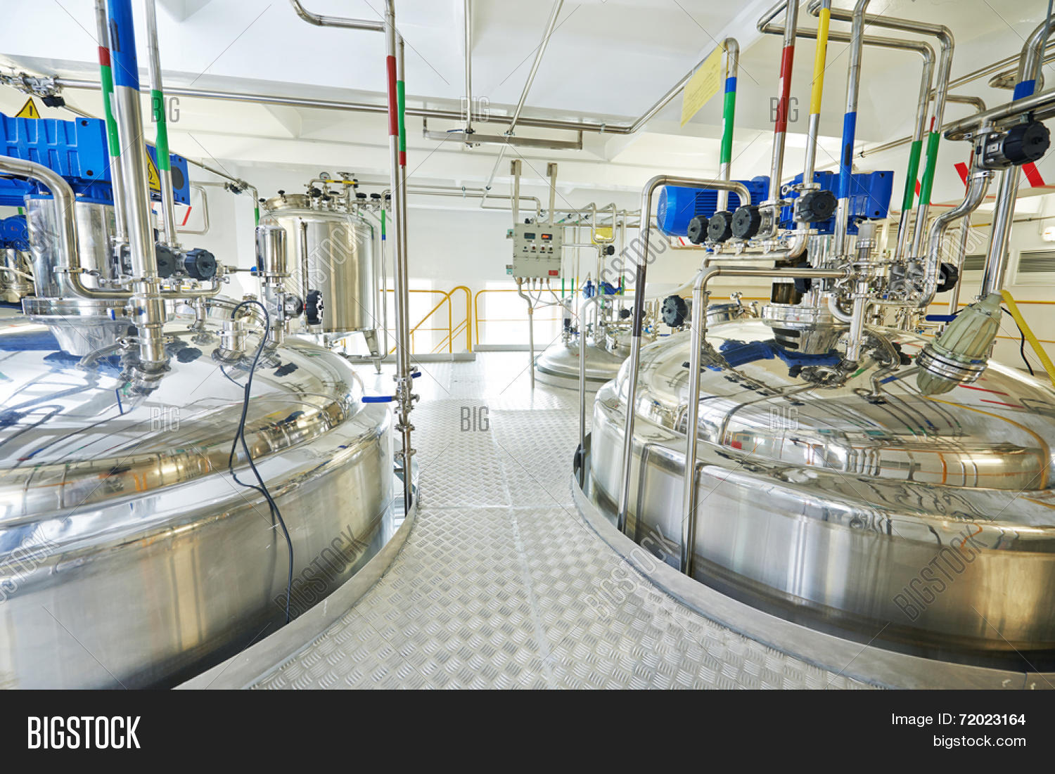 Pharmaceutical Factory Equipment Image & Photo | Bigstock