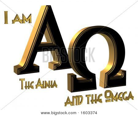Alpha Omega Image & Photo | Bigstock