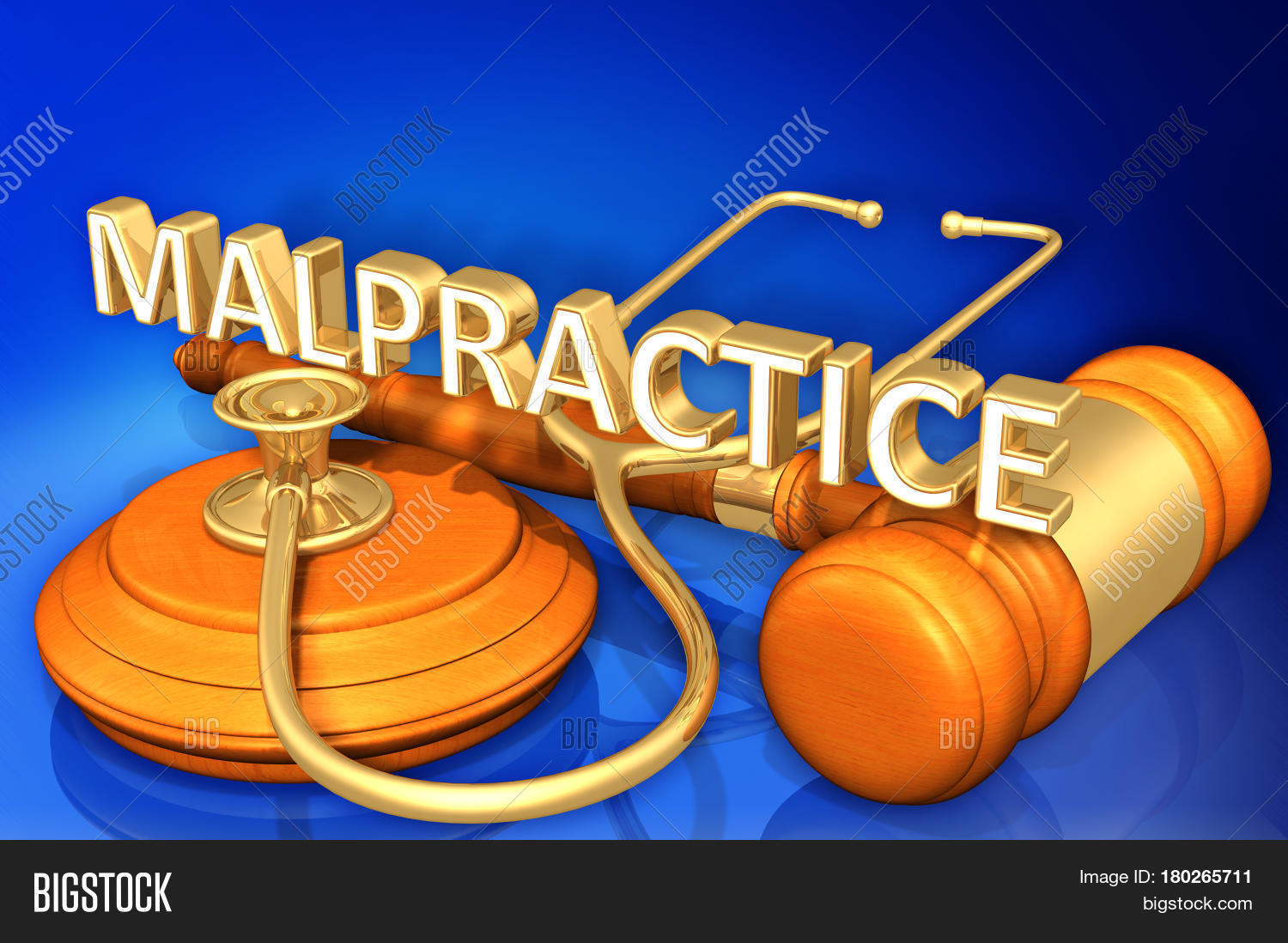 Malpractice Legal Gavel Concept 3D Illustration Stock Photo & Stock ...