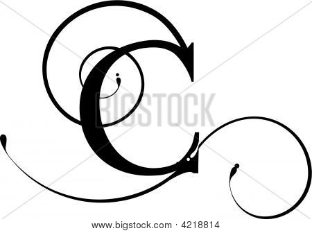 Resume Format: Letter C Fancy