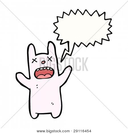 Dead Rabbit Cartoon Vector & Photo | Bigstock