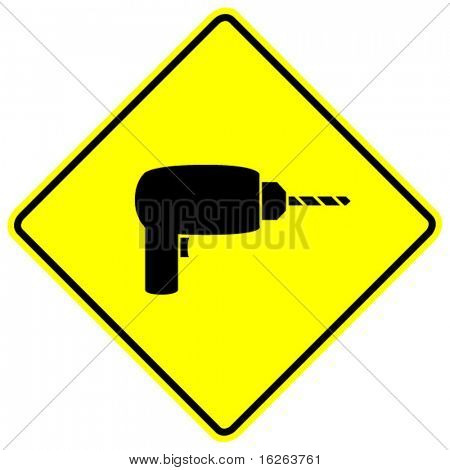 electric hand drill sign Stock Vector & Stock Photos | Bigstock