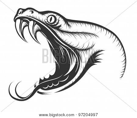 Silhouette Snake Images, Stock Photos & Illustrations | Bigstock