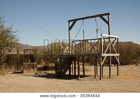 Gallows Western Town Image & Photo | Bigstock