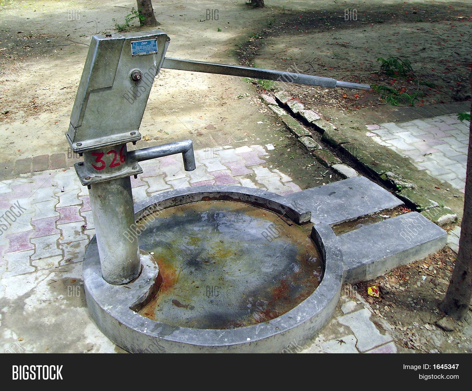 Tube Well Handpump Stock Photo & Stock Images | Bigstock