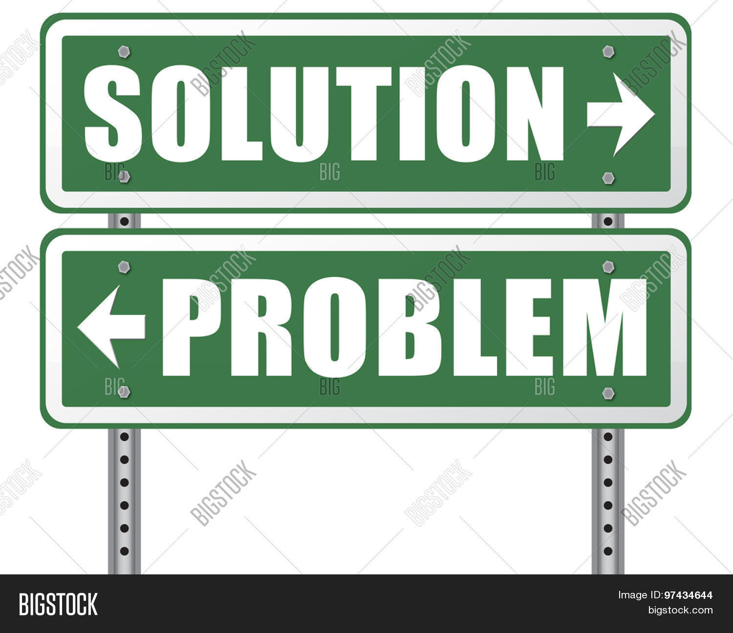 problem solution searching solutions by solving problems road sign ...