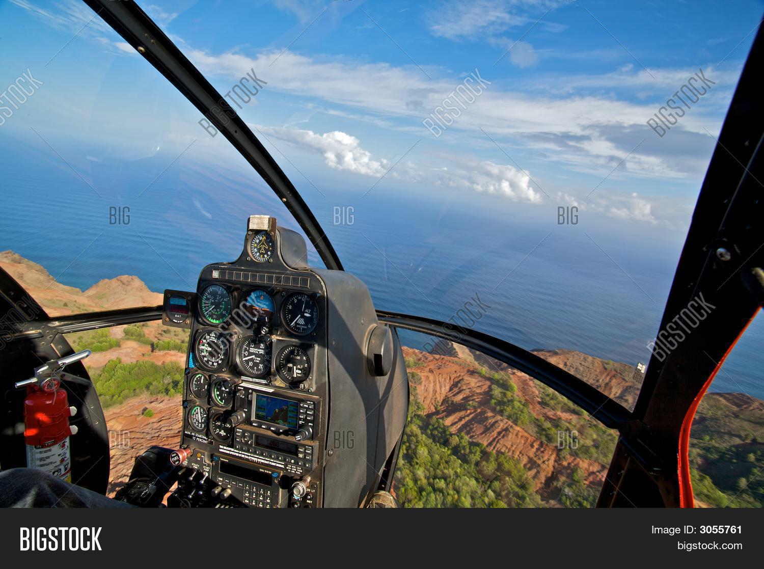 Helicopter Cockpit View