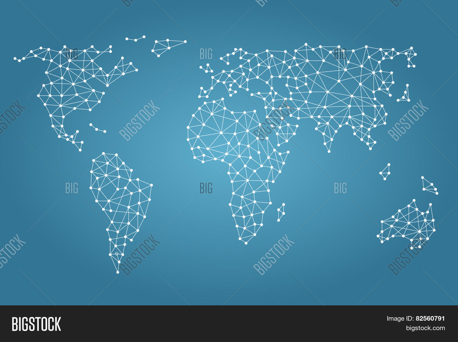 Social Media Network. World Map Vector & Photo | Bigstock