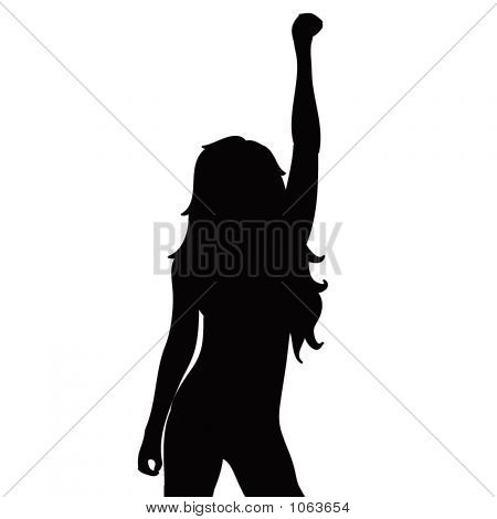 Victory Girl Stock Photo & Stock Images | Bigstock